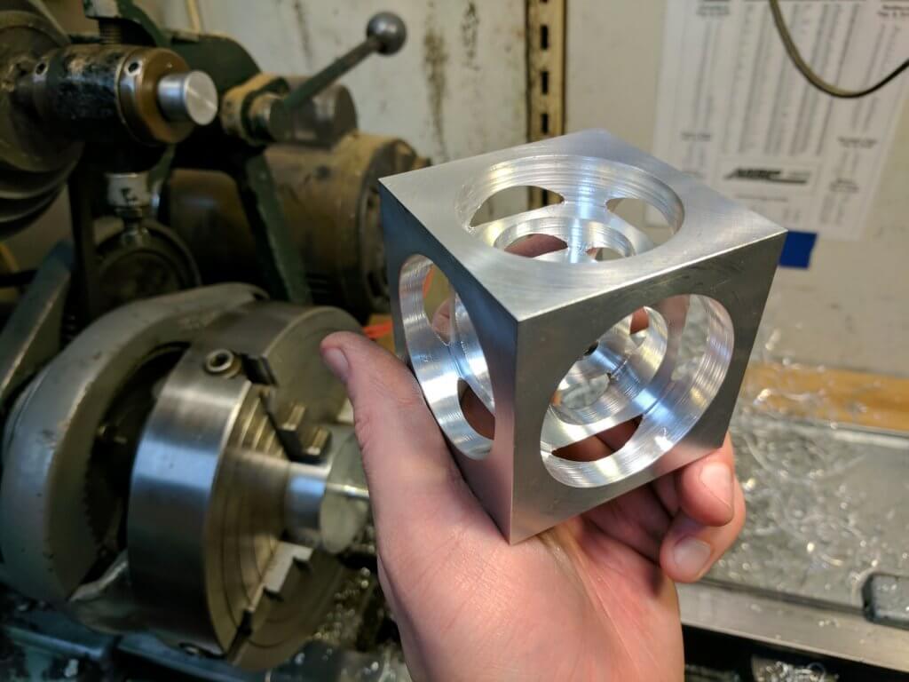 Making: Turner's Cube - Coffee With Robots