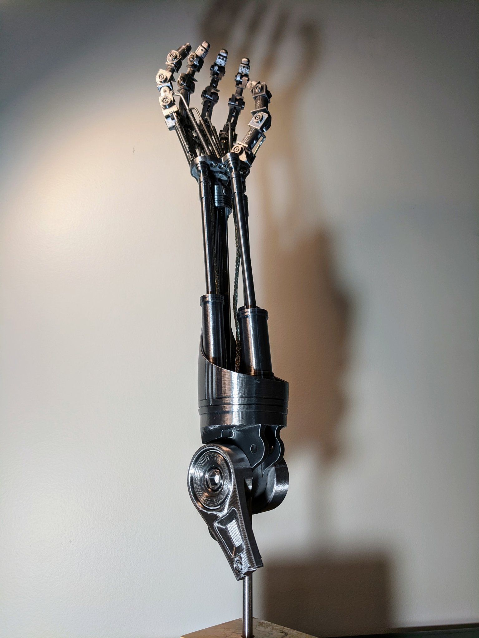 Making: T-800 Terminator Arm - Coffee With Robots