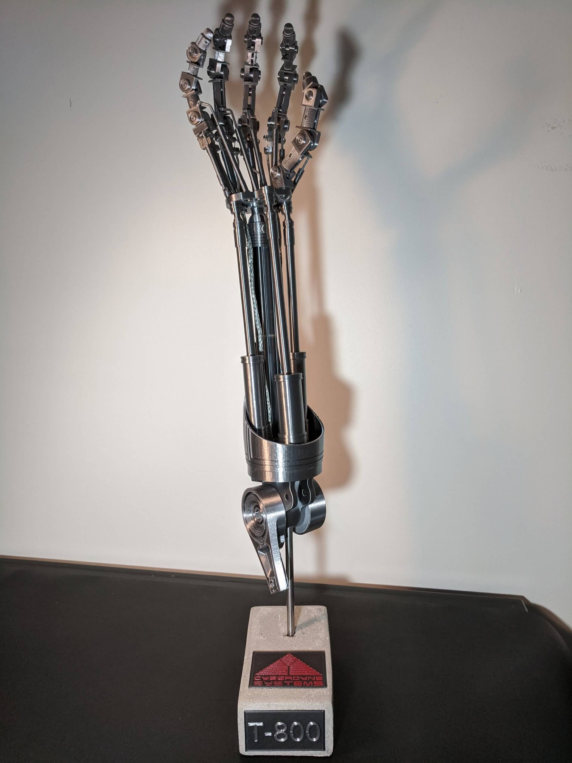Making: T-800 Terminator Arm - Coffee With Robots